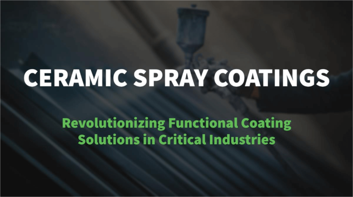 Ceramic Spray Coatings: Revolutionizing Functional Coatings - Mueller ...